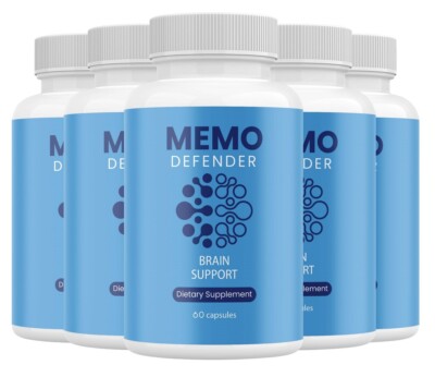 Memo Defender Brain Max Support Supplement Pills Advanced Formula 300 ...