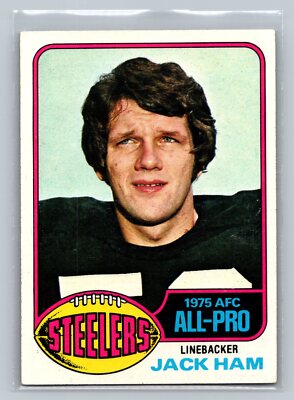 1976 Topps #420 Jack Ham All Pro Pittsburgh Steelers Mid Grade | eBay