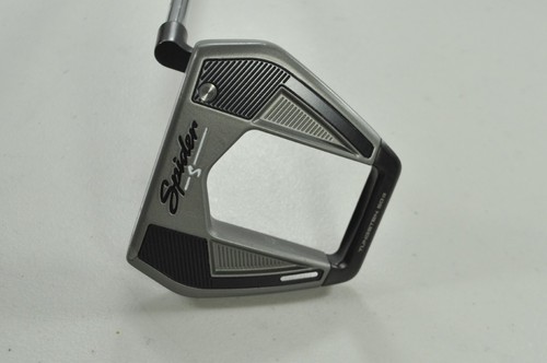 TaylorMade Spider S Platinum L Plumbers Neck 34" Putter Right Steel ...