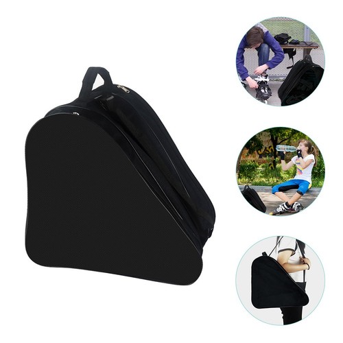 Ski Boot Bag Skate Carry Kit Roller Skating Shoe Storage Ice Skatebag ...