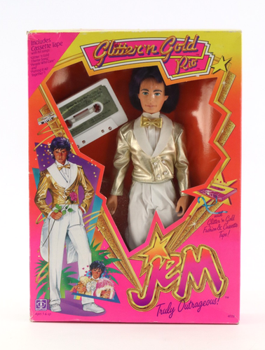 1986 Jem and the Holograms Glitter 'n Gold Rio Doll w/ Cassette Hasbro ...
