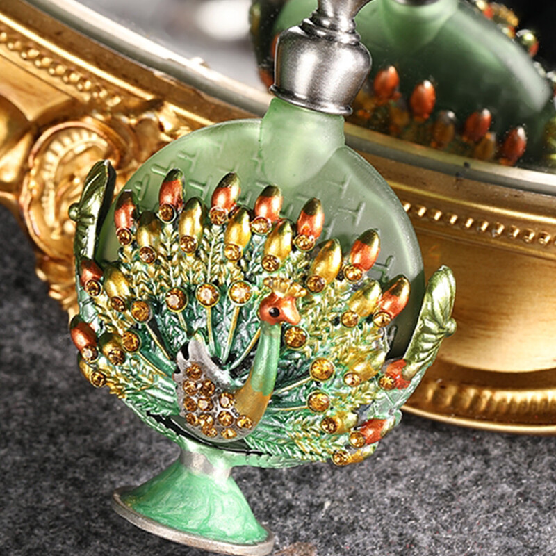 7ml Vintage Refillable Empty Crystal Perfume Bottle Crystal Antique ...