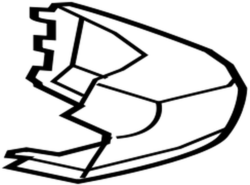 52462-35030 Toyota Pad, rear bumper, rh 5246235030, New Genuine OEM ...