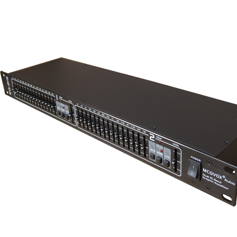 Professional Dual 15-Band Stereo Graphic Digital Equalizer for Home ...