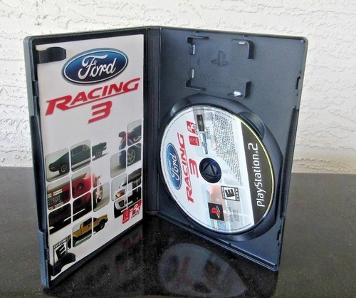 Ford Racing 3 (Sony PlayStation 2) PS2 GAME COMPLETE MUSTANG MODEL T ...