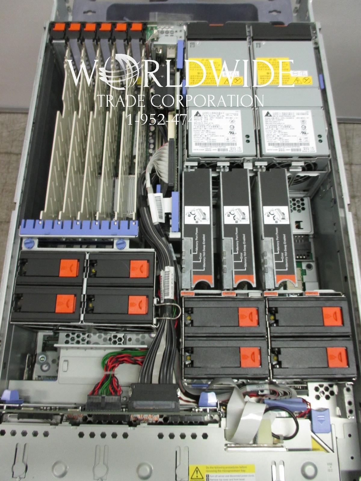 IBM 8863-1RU xSeries Server X366 3U, 3.16GHz, 10GB Memory, 220GB 10K ...