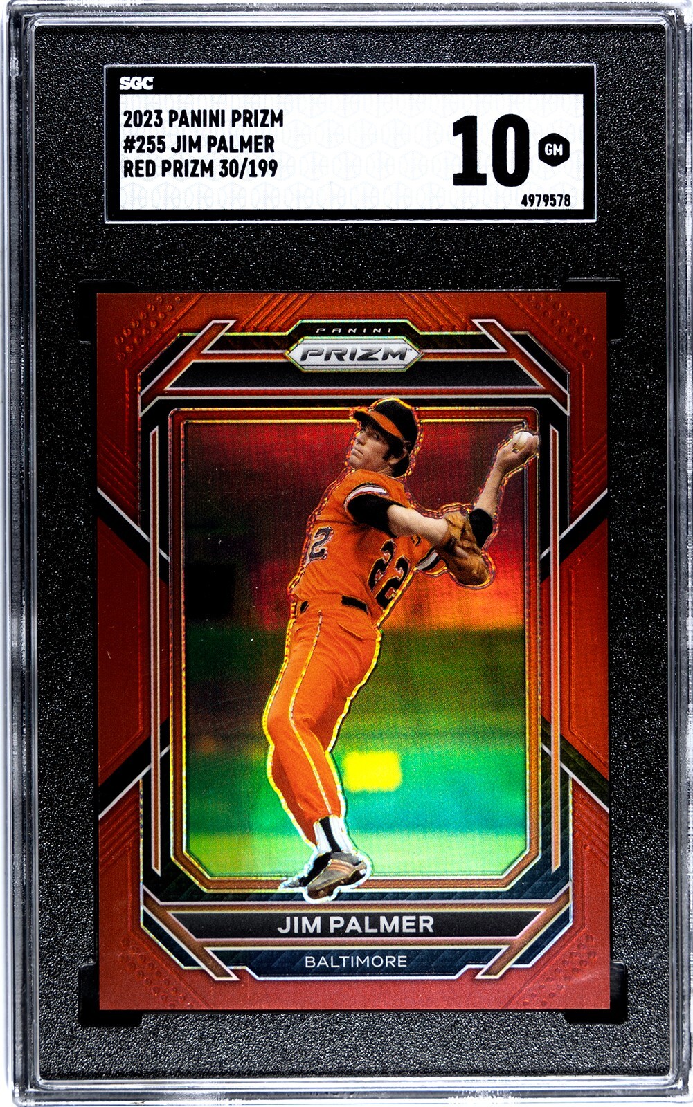 2023 Panini Prizm - Jim Palmer #255 Red Prizm /199 for sale online | eBay