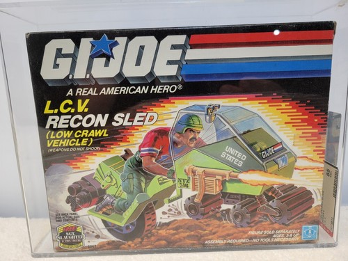 1985 Vintage GI Joe LCW (Low Crawl Vehicle) MISB/MIB AFA 85 NM+ | eBay