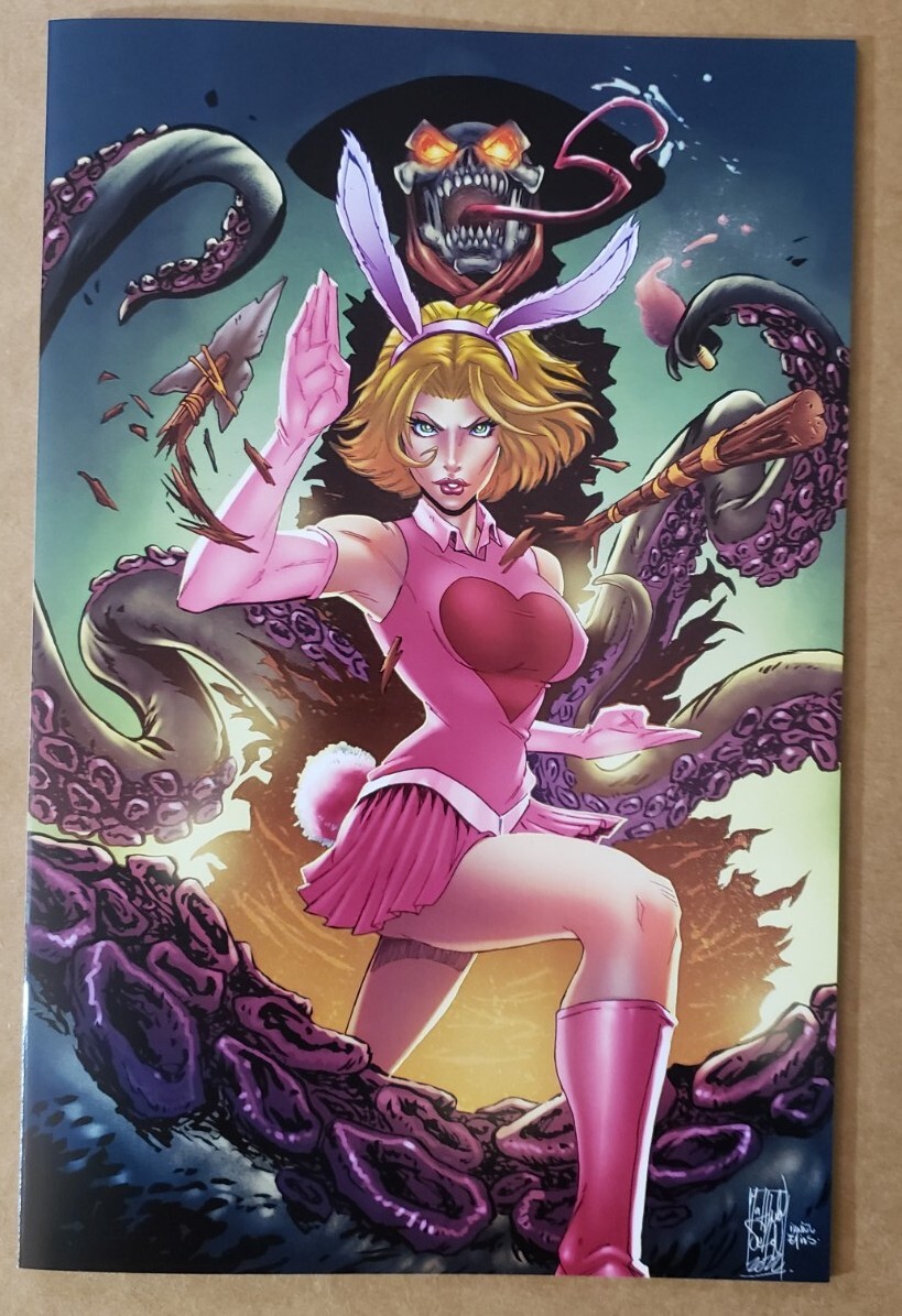 Lovebunny and Mr. Hell Pin Up Special - Michael Sutton Cover - 5 Printed - 5E | eBay