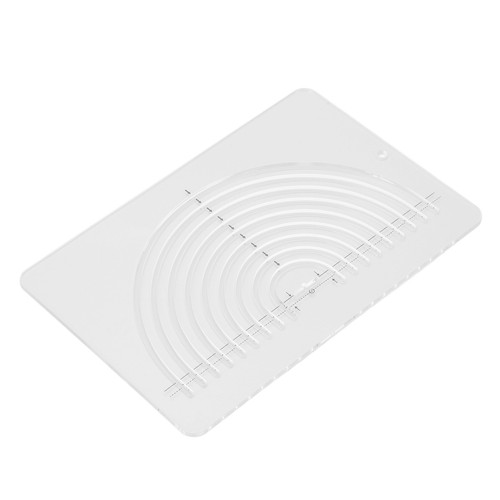 Circle Quilting Ruler Semicircle Durable Clear Acrylic Highly Accurate ...