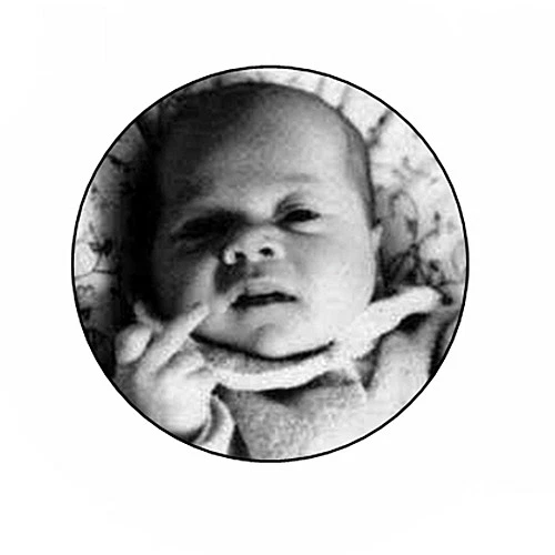 Baby Middle Finger
