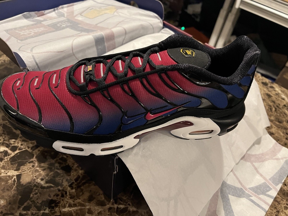 Nike Air Max Plus x Patta x FC Barcelona Low- Mens Size Nike Air Max Plus x Patta x FC Barcelona Low- Mens Size