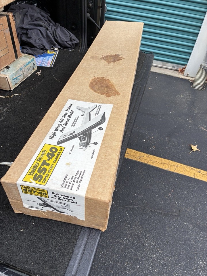 Sealed Hobby Shack Sst 40 R/c Balsa Model Airplane Kit | eBay