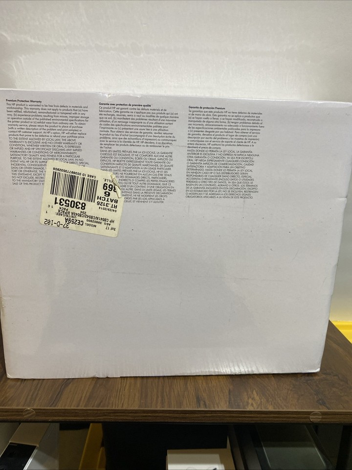 HP 125A Tri-Color Cartridge Set CB541A CB542A CB543A New Sealed toner ...