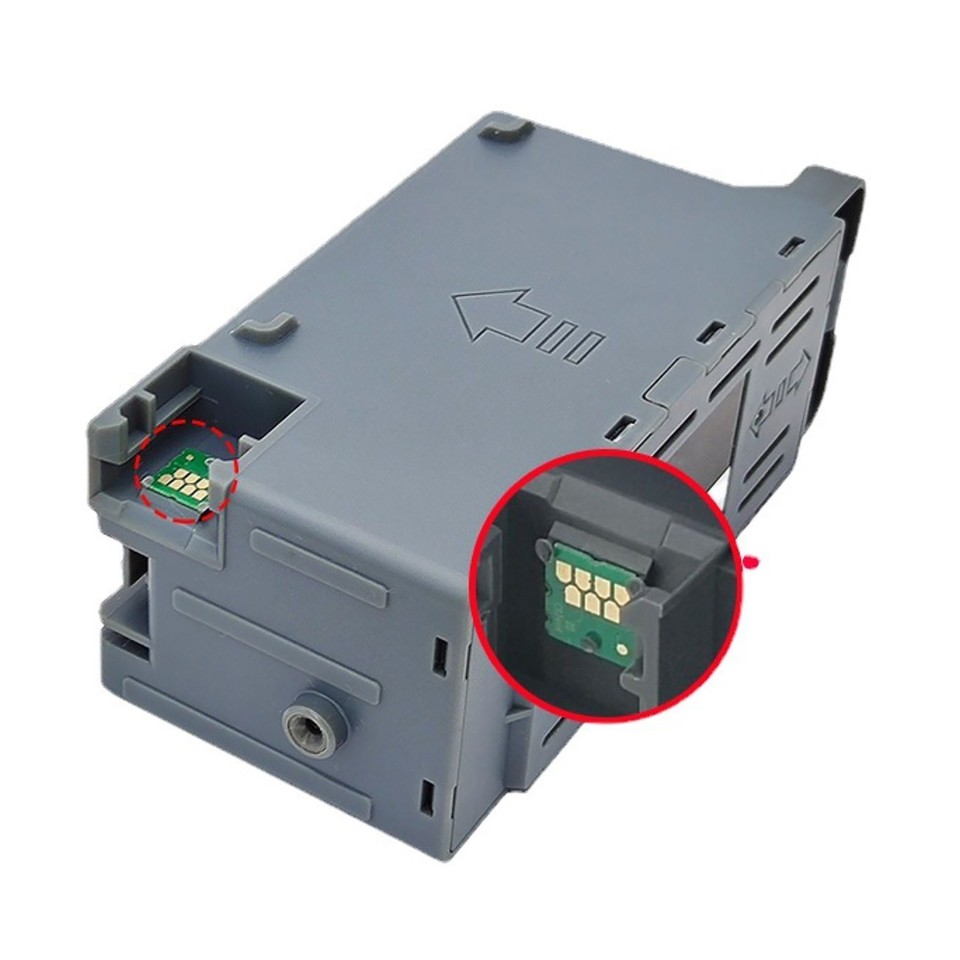2PCS C9345 Maintenance Box For Epson Printer Waste Ink Pad Replace ...