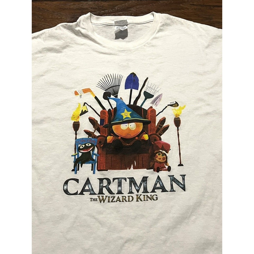 South Park The Stick of Truth Cartman Grand Wizard King T-Shirt XL ...