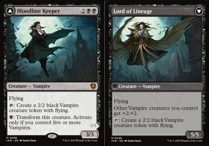 [1x] Bloodline Keeper // Lord of Lineage Near Mint, English Innistrad ...
