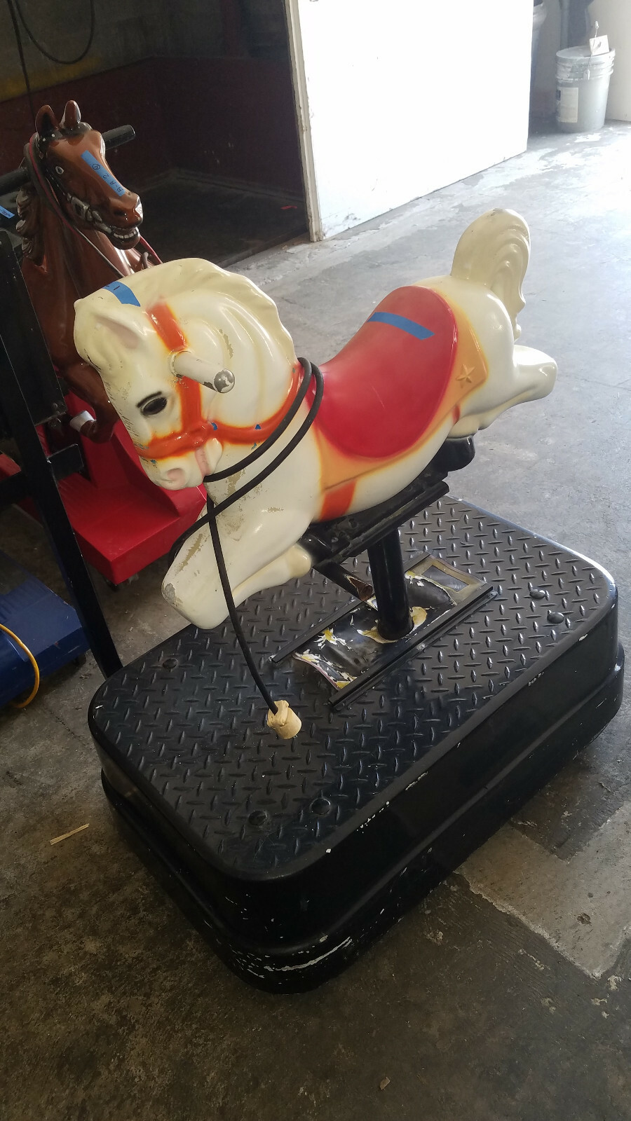 Great! Coin Operated Kiddie Ride Horse Sale | eBay