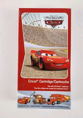 Disney Pixar Cars Cricut 29-0979 Cartridge-Keyboard-Manual Complete ...