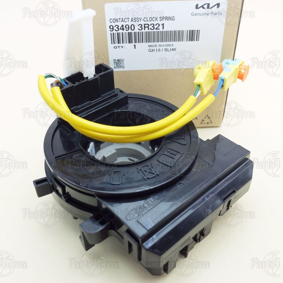 93490-3R321 OEM Kia Clock Spring Contact Assembly W/ Heated Seats ...