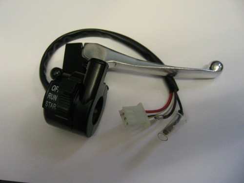 YAMAHA PW 50 PW50 Right Throttle Housing On Off Switch Brake LEVER PW50 ...