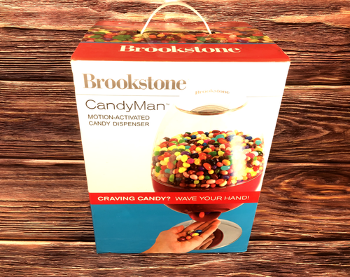 Brookstone Candyman Motion-Activated Candy, Nut Dispenser RED NIB | eBay