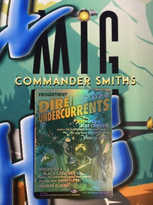 1x Dire Undercurrents Borderless Poster FOIL Secret Lair MTG NM (1578 ...