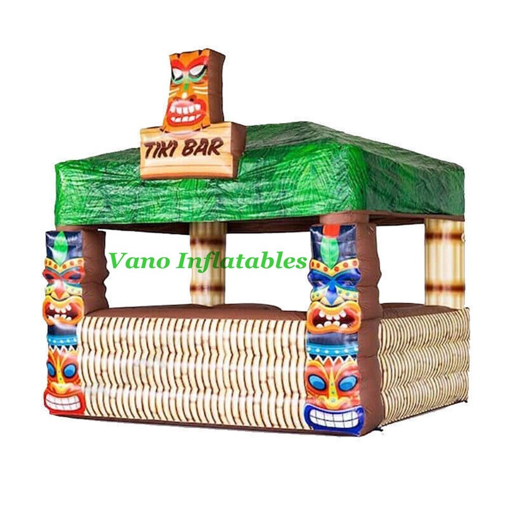 Santa Inflatable Tiki Bar