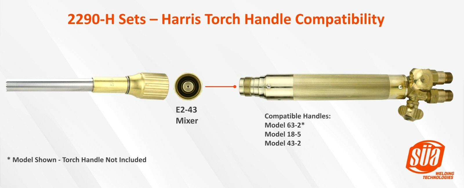 Propane Heating Nozzle / Rosebud - Model: 2290-H - Complete Set - All ...