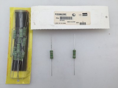 (10 pcs) OY151K Ohmite, 2 Watt 150 Ohm 10%, Ceramic Comp. Resistor ...