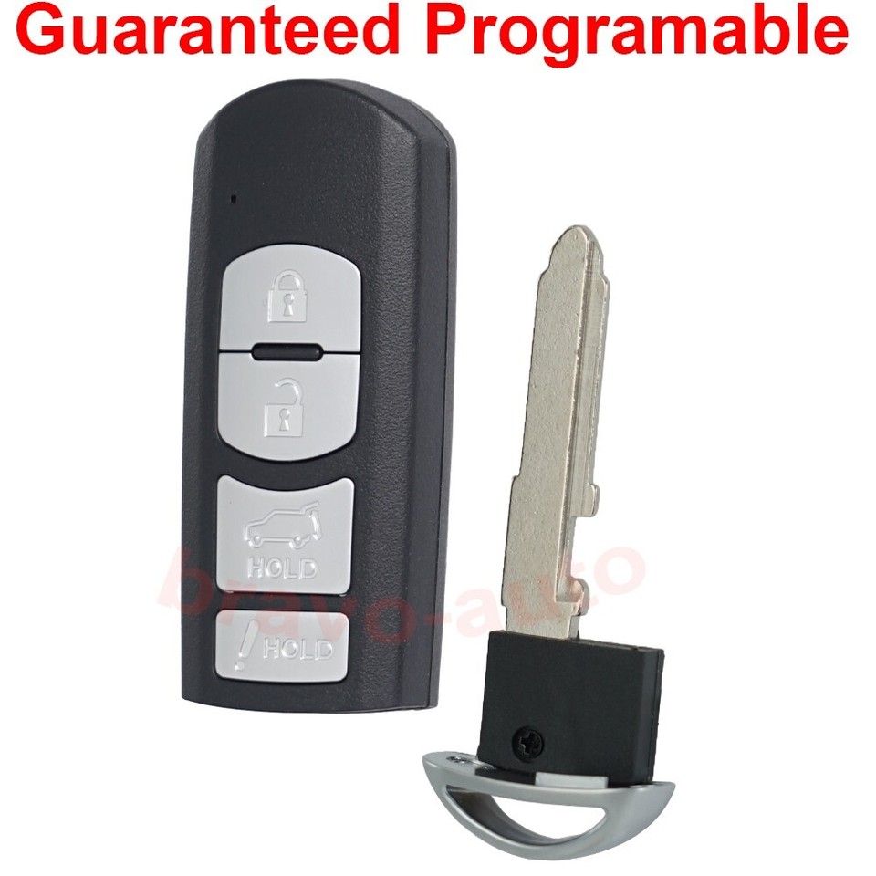 Smart Remote Car Key Fob For Mazda Cx-9 Cx-5 2016 2017 2018 2019 ...