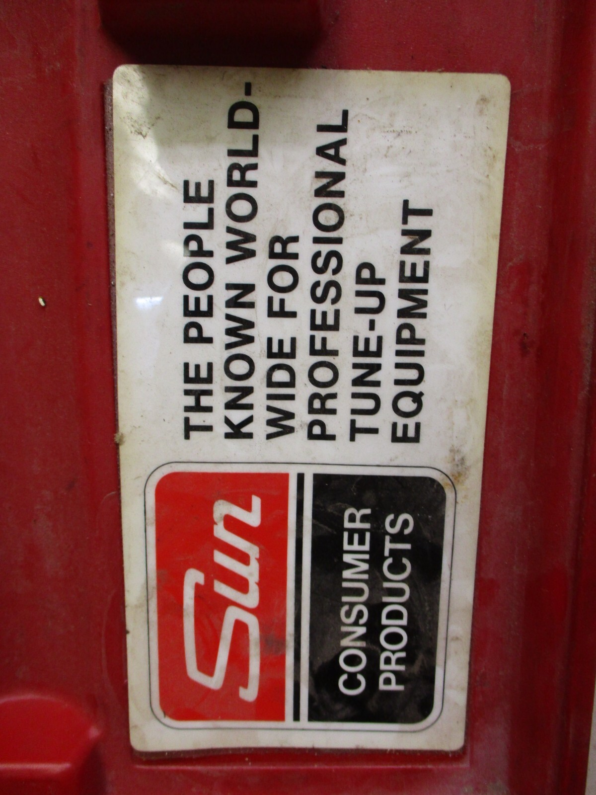 Sun Auto Tune-Up Testing Equipment Set with Red Case | eBay