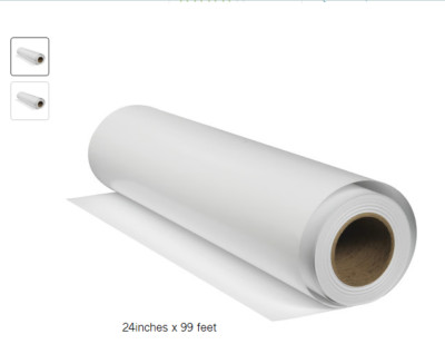 Self-Adhesive Premium Matte Photo Inkjet Paper Roll 24 Inch Canon, HP ...