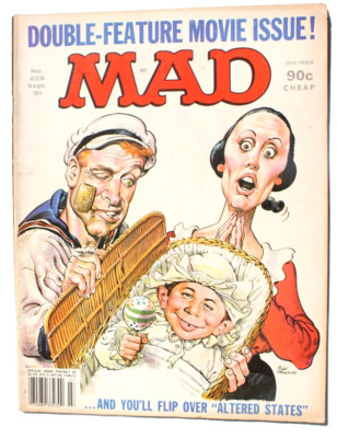Vintage September 1981 MAD Magazine Comic Humor No. 225 | eBay
