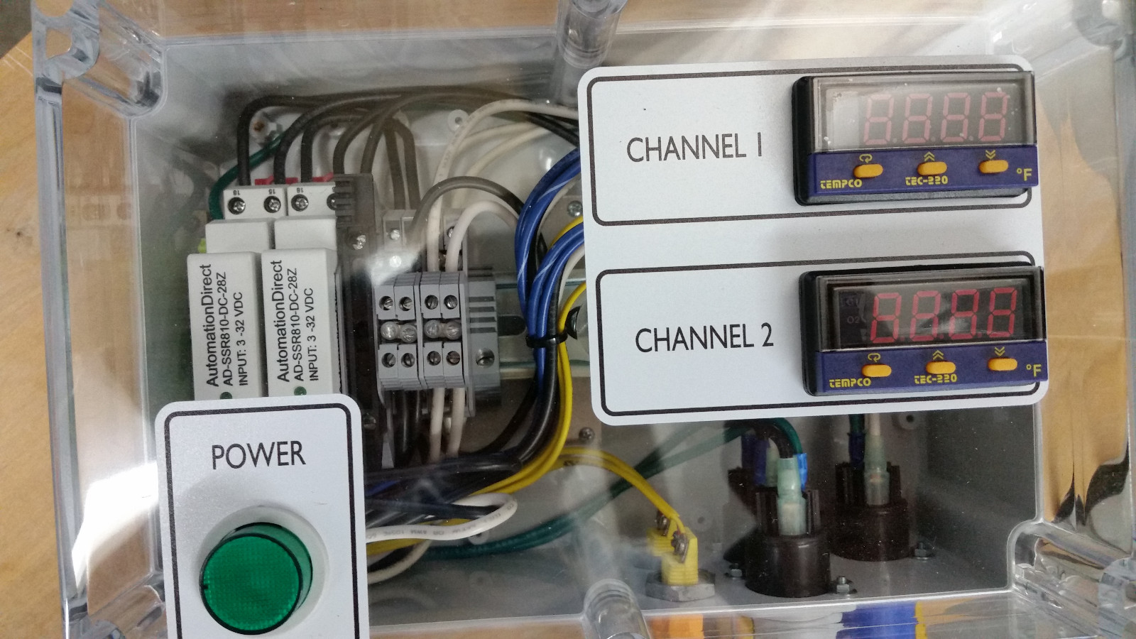 2-Channel Electric Heater Control Box () | eBay