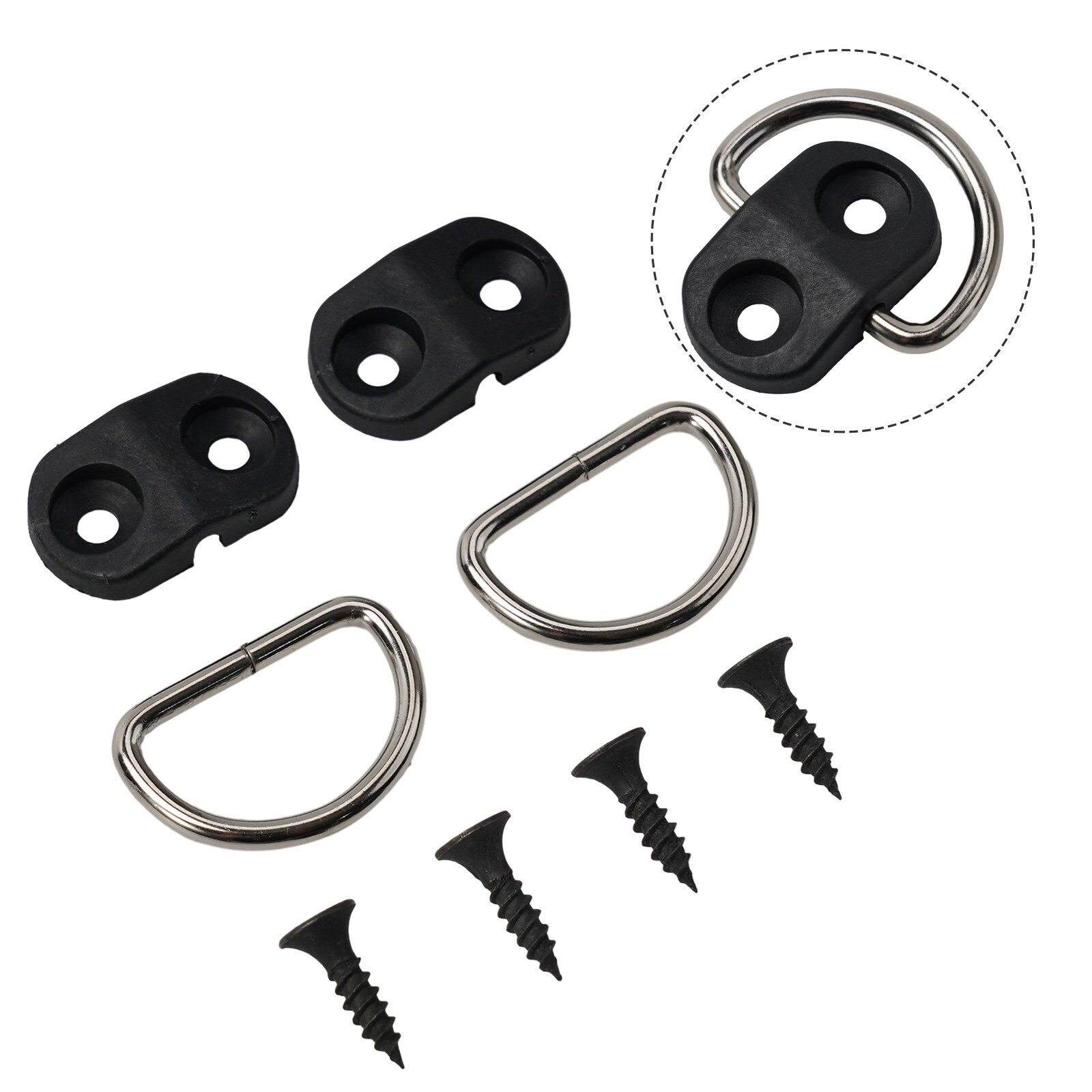 Strong Material Rear Trunk Boot Net Hook Tie Down Clip (61 characters ...