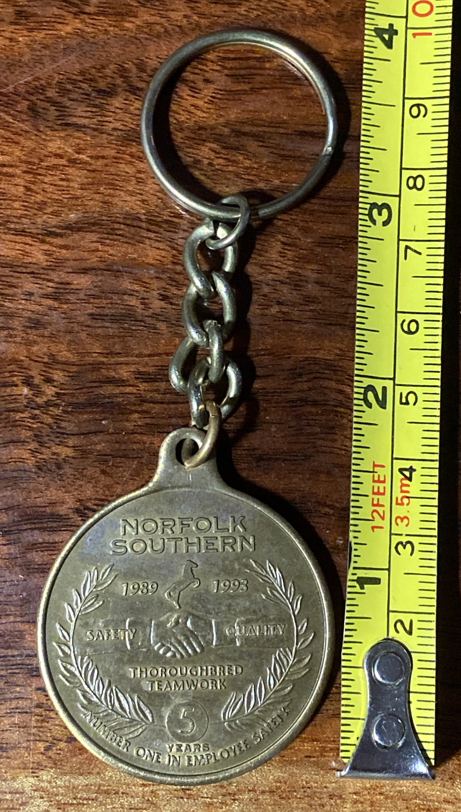 Norfolk Southern Railroad Keychain Edward Harriman Memorial Medal ...