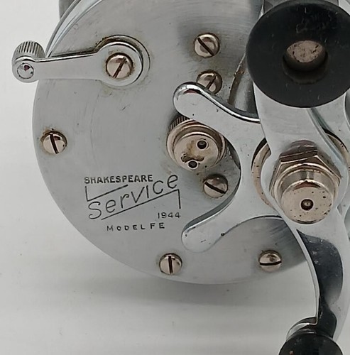Vintage~Shakespeare Service 1944 Model FE Fishing Reel Made in the USA ...
