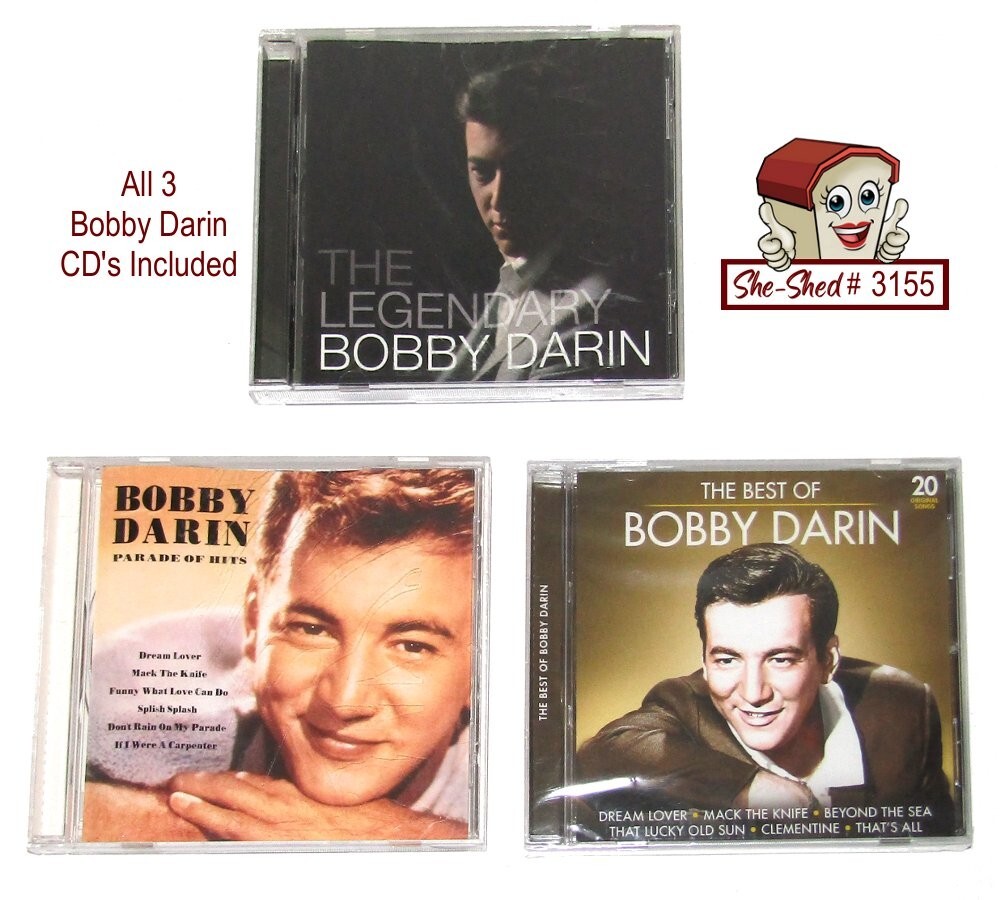 Bobby Darin Lot of 3 CDs The Best of Bobby Darin /new, Parade of Hits ...