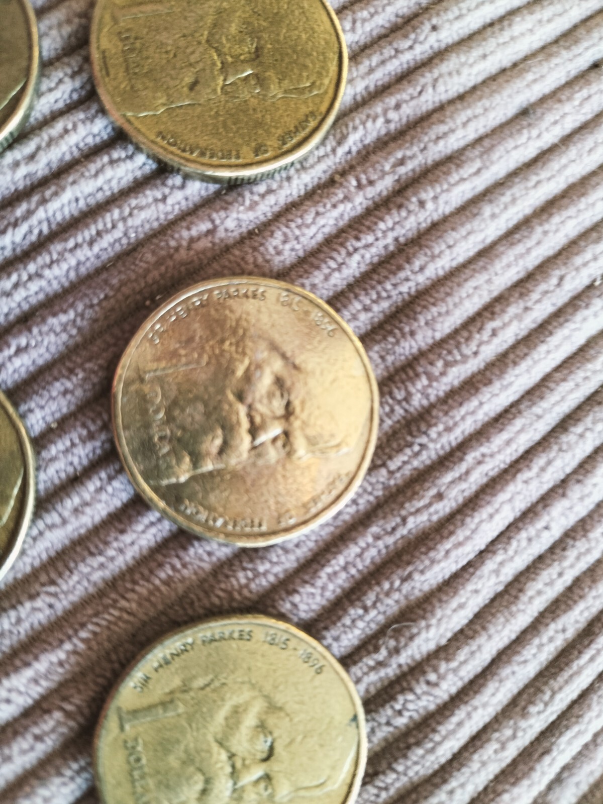1996 RARE AUSTRALIAN $1 DOLLAR COIN - "FATHER OF FEDERATION"SIR HENRY ...