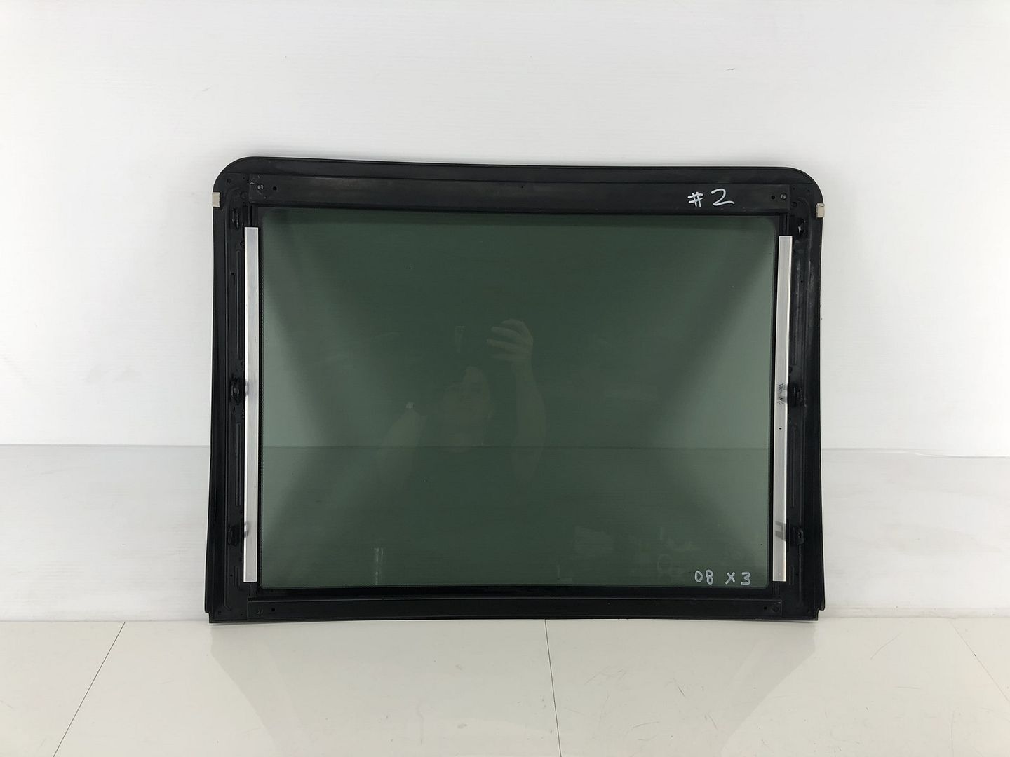 04-10 BMW X3 E83 FRONT UPPER PANORAMIC SUNROOF WINDOW GLASS PANEL OEM ...