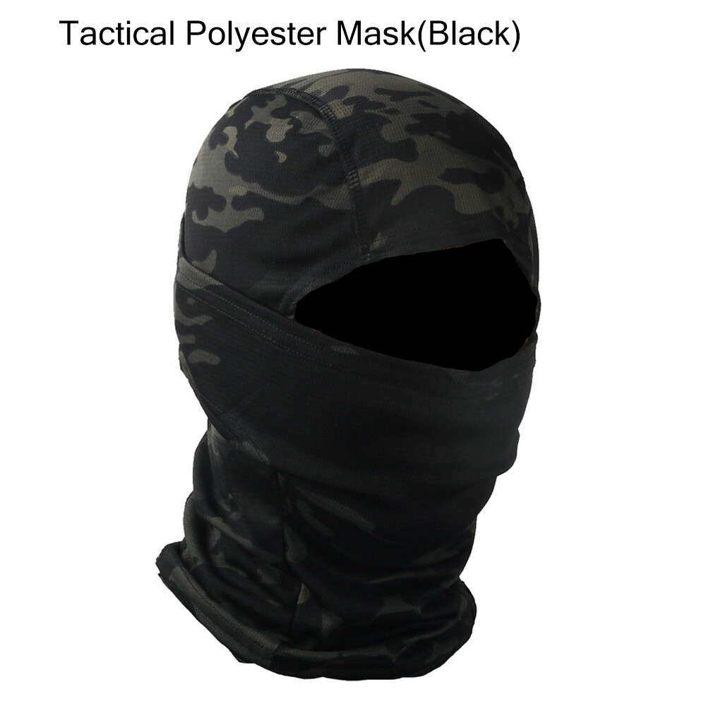 Balaclava Full Face Mask Hiking Fishing Face Cover Hood Head Cover Face ...