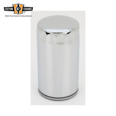 Chrome Extra-Long Oil Filter Fit For Harley Big Twin 92-99 Dyna Glide ...