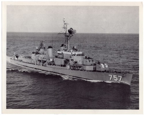 1963-1973 Destroyer DD-757 USS Putnam After FRAM Upgrade 8x10 Orig ...