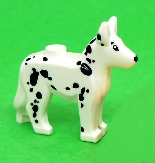 LEGO Husky Dog & Bone Minifigure Minifig Arctic City Animal Puppy Pet ...