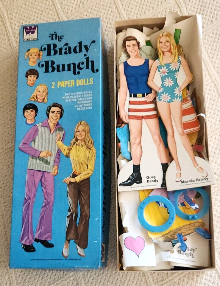 Marcia & Greg Brady Paper Dolls & The Brady Bunch-The Treasure of ...