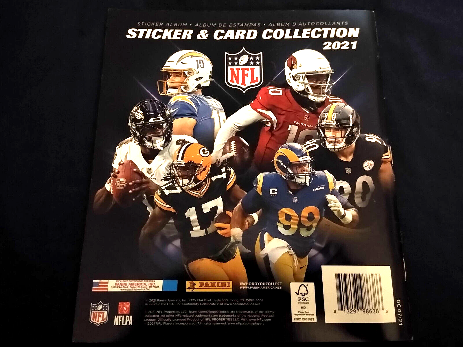 Panini NFL Sticker Album, Sticker & Card Collection 2021 🏈 613297986386 ...