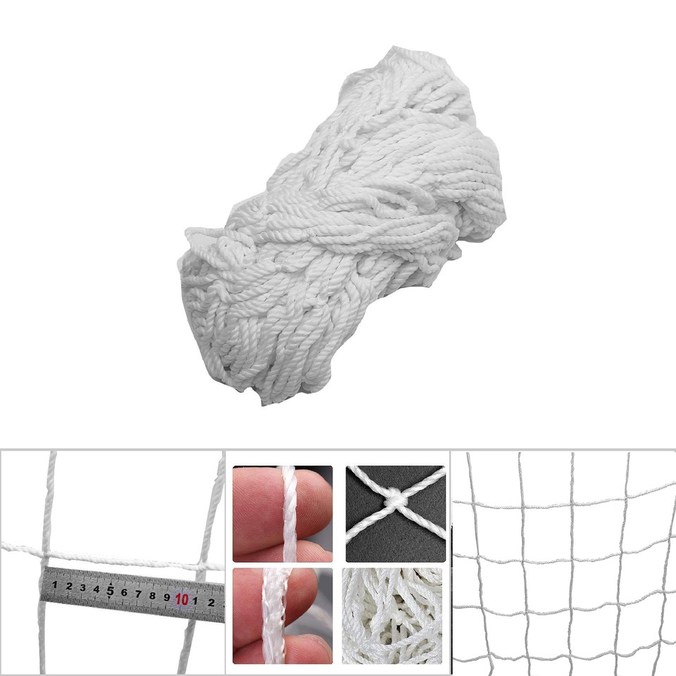 Football Net 6 x 4FT Soccer Goal Post Full Size Sports Training Match ...