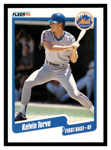 1990 Fleer Update #U-40 Kelvin Torve - New York Mets | eBay