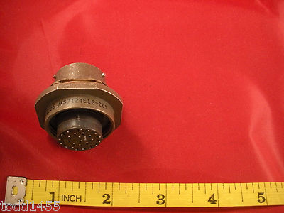 ITT Cannon MS3124E16-26S Connector Mil Spec 26P Female Socket 26 pin ...